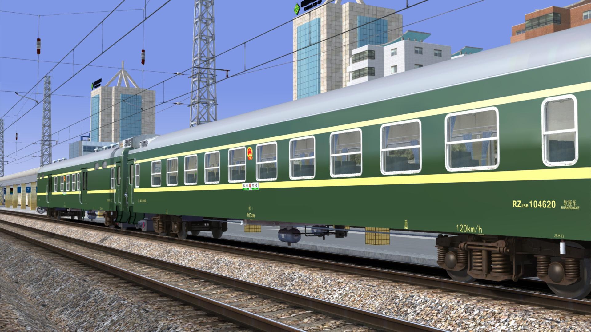 【閒聊】自作的中台國際列車的25B型客車 @模擬列車 哈啦板 - 巴哈姆特