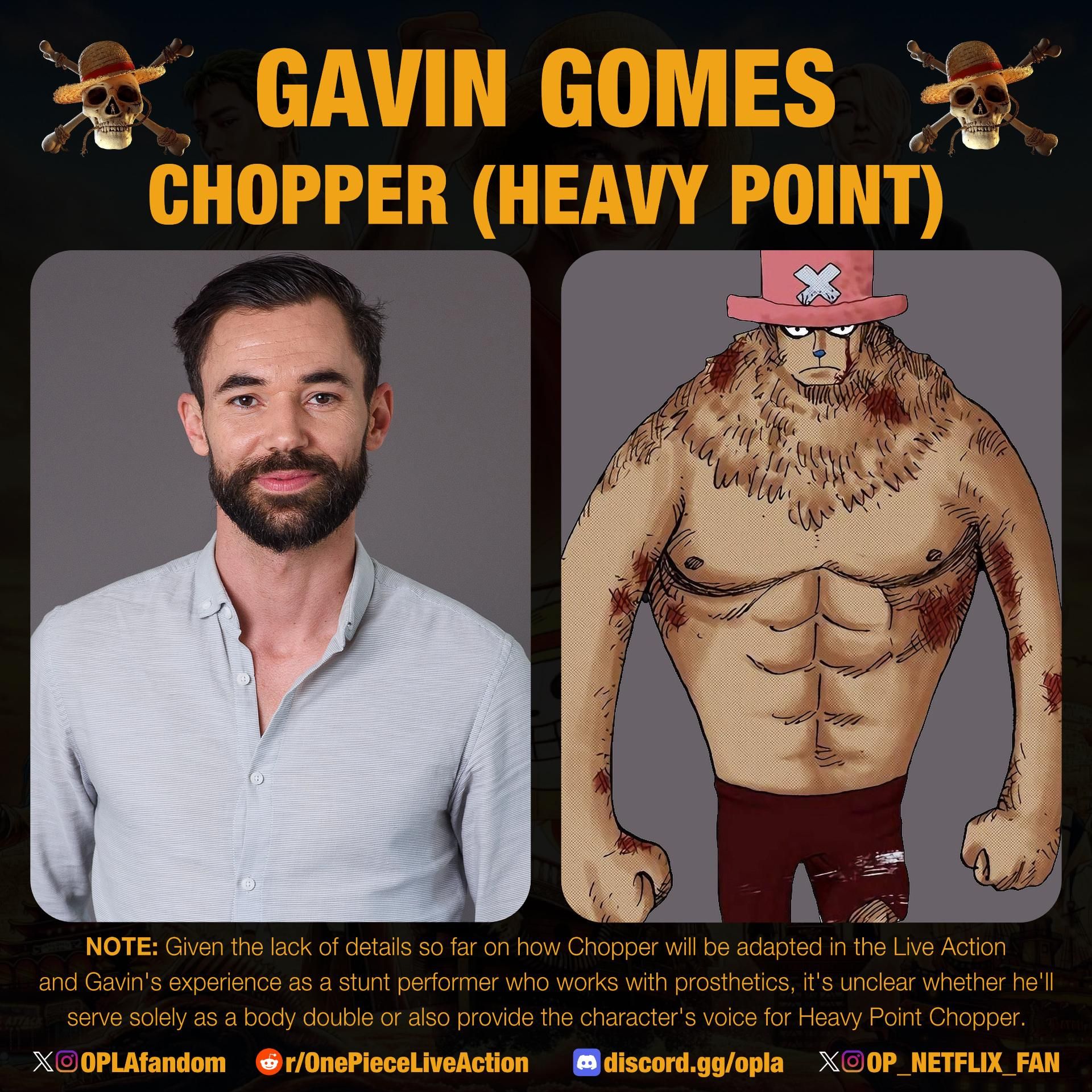 【情報】(非官方消息)《航海王》真人版第二季，巴特洛馬、喬巴(重量強化型態)演員確定！ @航海王 One Piece（海賊王） 哈啦板 - 巴哈姆特