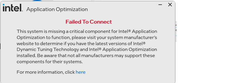 【問題】有達人用過Intel Application Optimization軟體嗎 @電腦應用綜合討論 哈啦板 - 巴哈姆特
