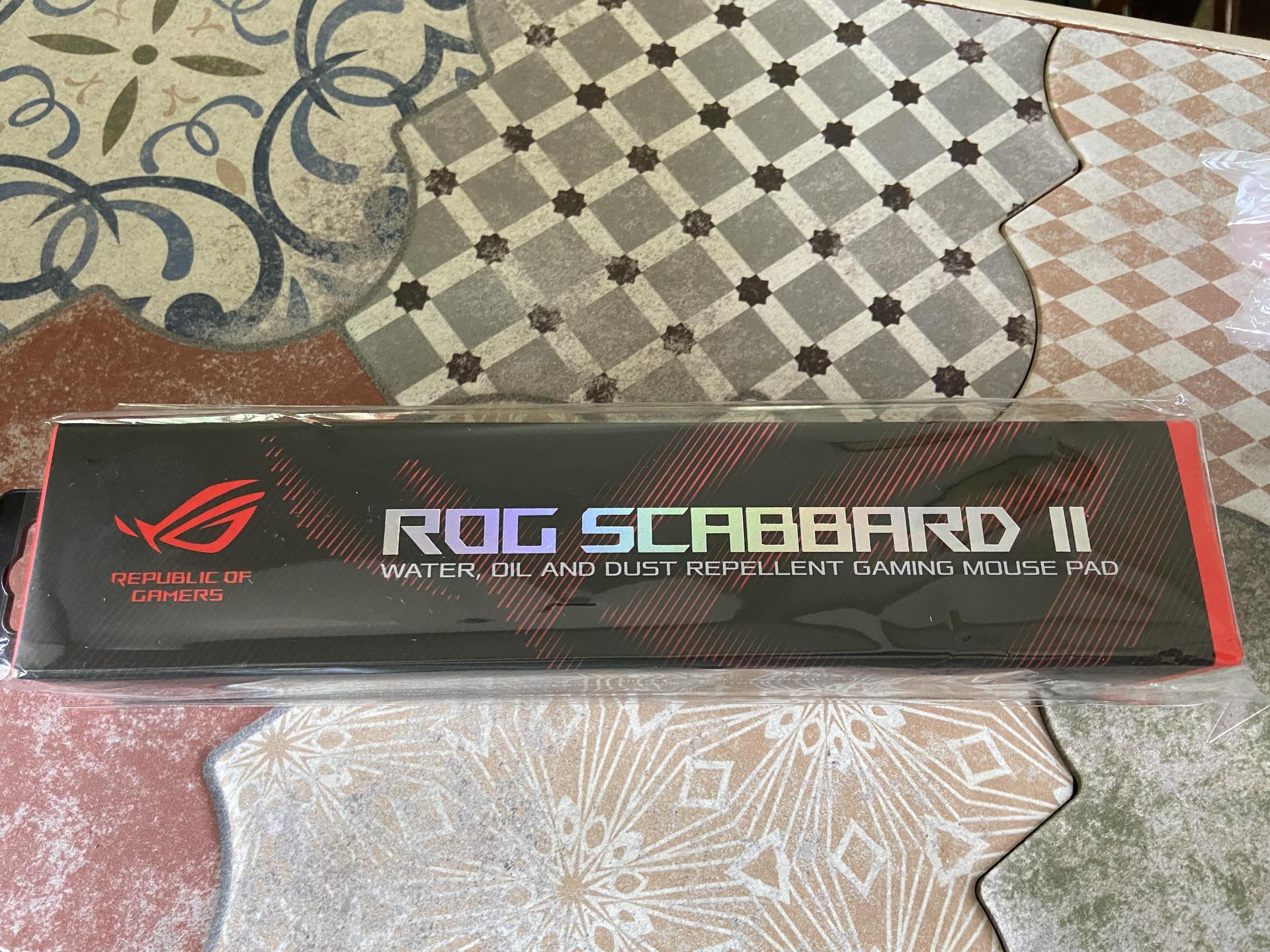 （出售）全新未拆 ASUS 華碩 ROG SCABBARD II Medium 電競滑鼠墊 @ACG二手交易板 哈啦板 - 巴哈姆特
