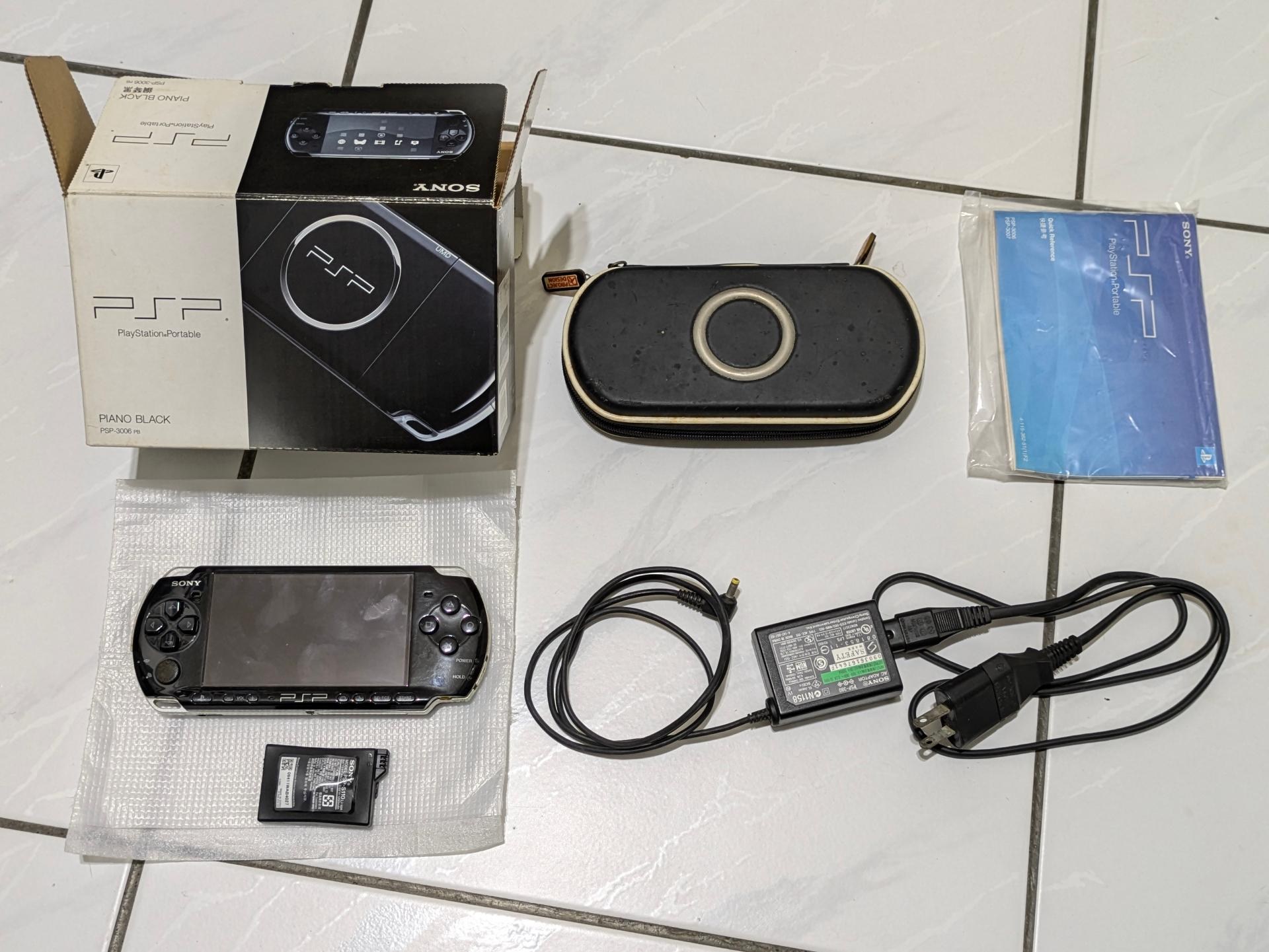 【出售】PSP-3007 PSP 主機 黑色 可開機 零件機 故障機 NG @ACG二手交易板 哈啦板 - 巴哈姆特