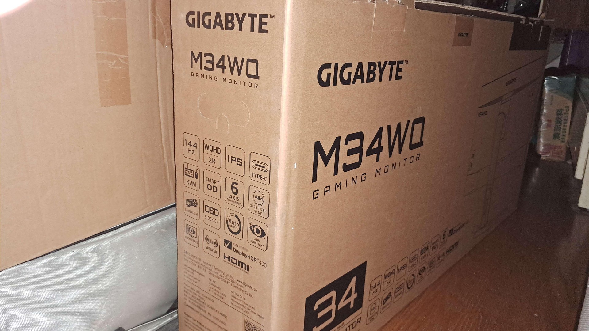 【情報】賣 Gigabyte 技嘉 M34WQ 34吋 HDR電競螢幕 @ACG二手交易板 哈啦板 - 巴哈姆特