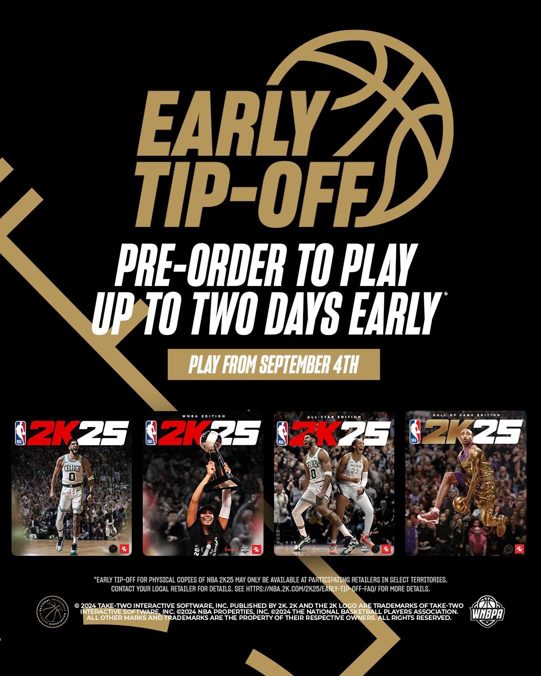 【情報】NBA 2K25 開始預購（預定9月6號發售）*3樓增加實體版!!! @NBA 2K 系列 哈啦板 - 巴哈姆特
