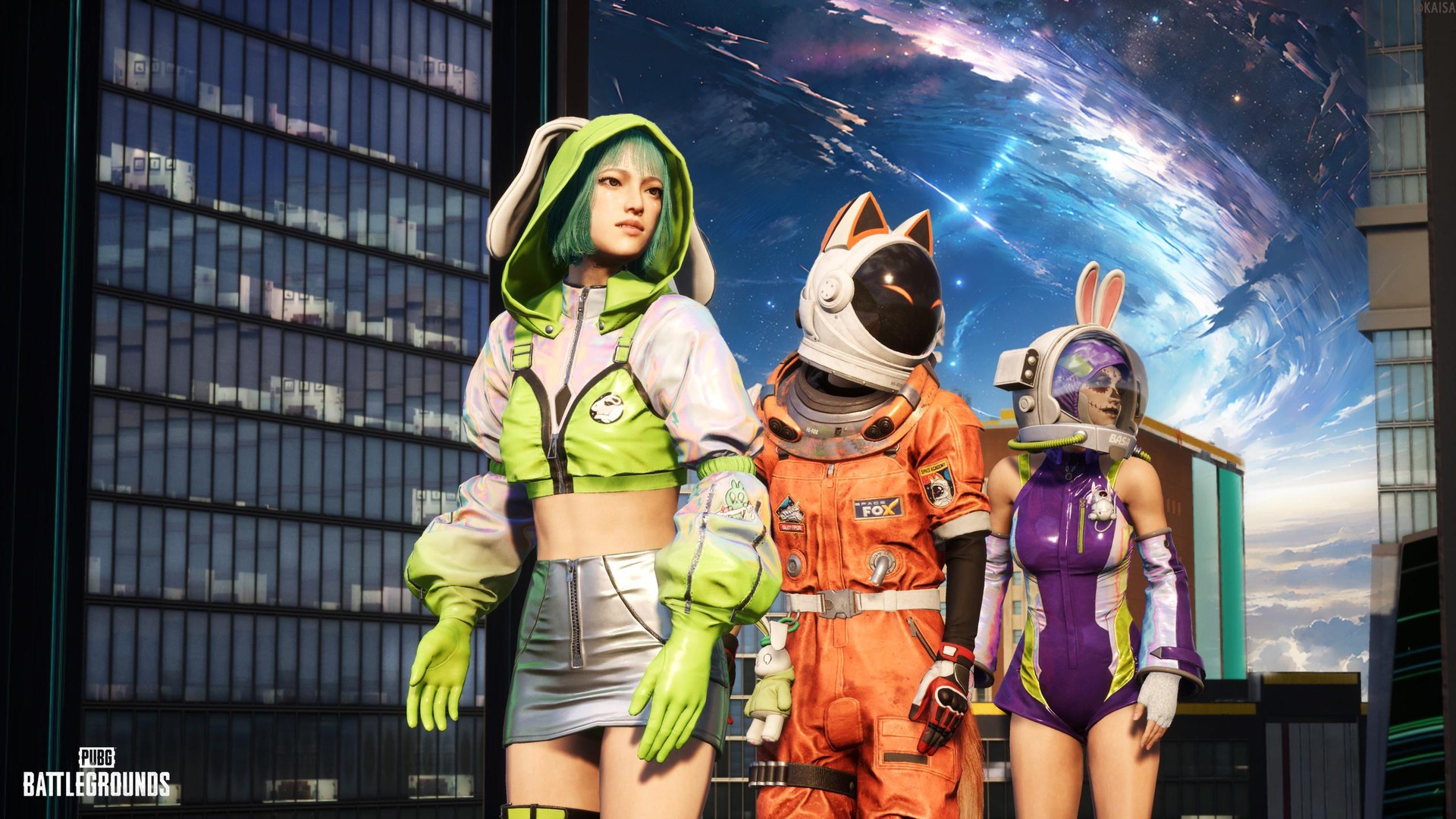 【閒聊】【2024中秋服飾 太空兔兔系列高清大圖 】 @絕地求生 PUBG 哈啦板 - 巴哈姆特