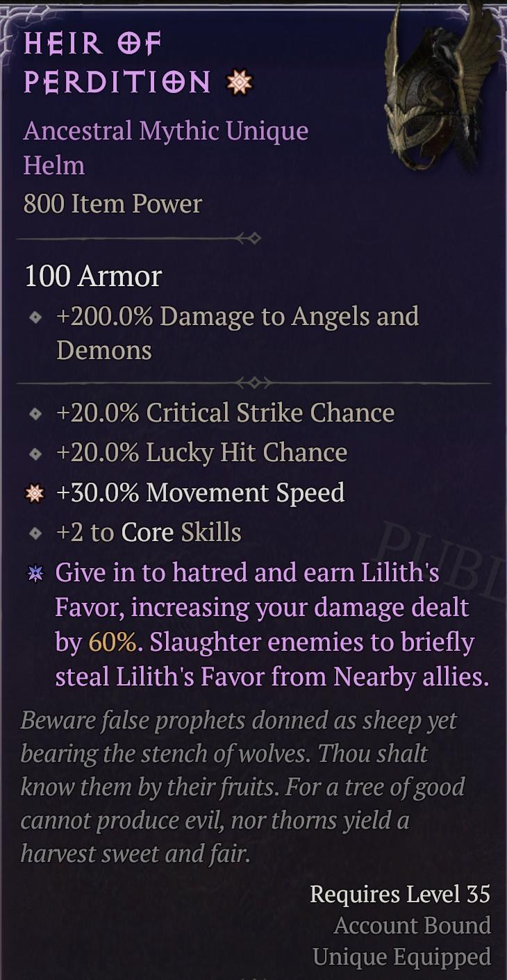 【心得】S6 PTR 雜感、新技能、新巔峰盤、符文之語與電矛法的未來 (已通大秘境T100 @暗黑破壞神 4 哈啦板 - 巴哈姆特