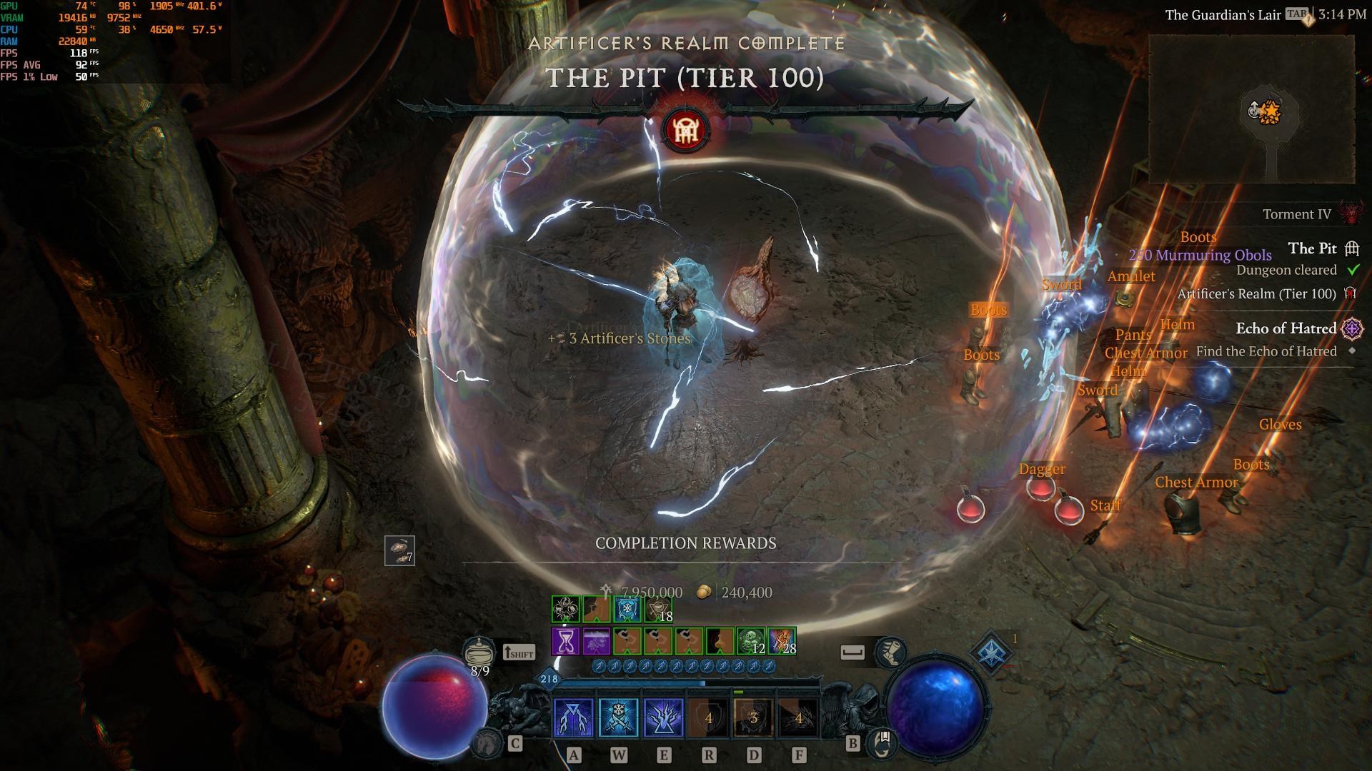 【心得】S6 PTR 雜感、新技能、新巔峰盤、符文之語與電矛法的未來 (已通大秘境T100 @暗黑破壞神 4 哈啦板 - 巴哈姆特