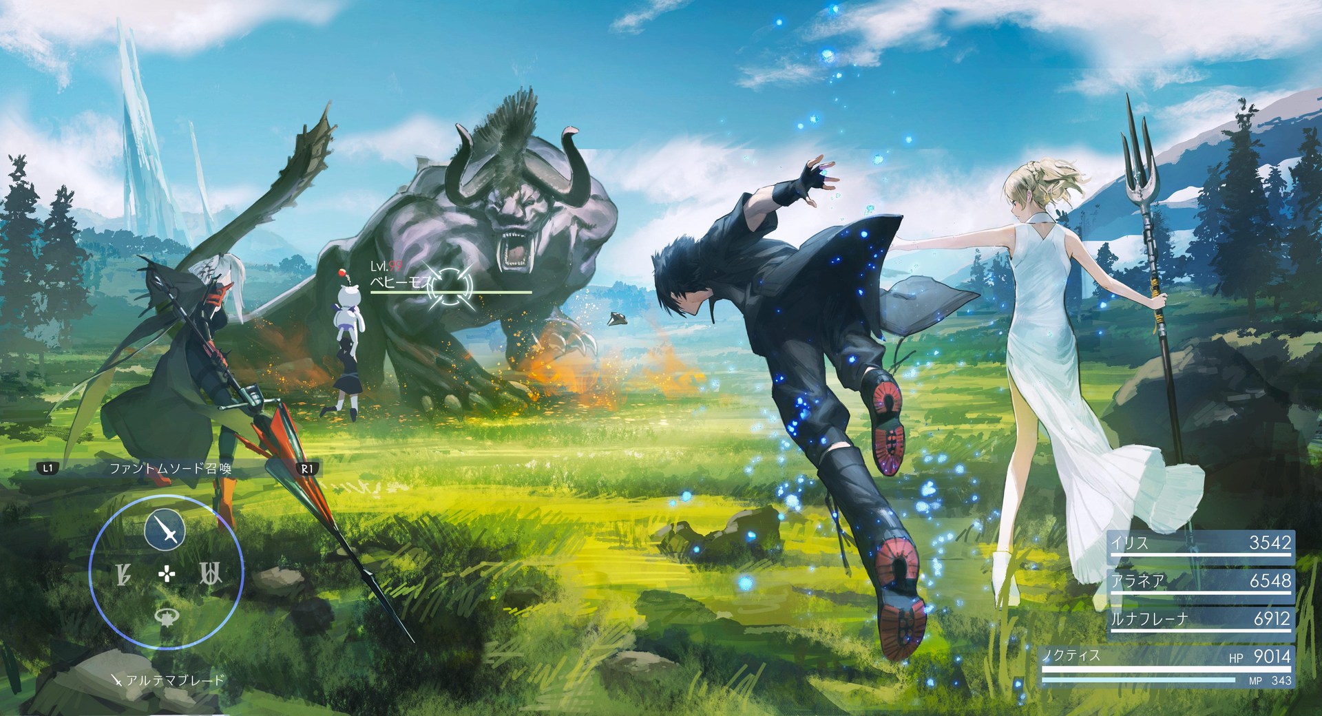 【繪圖】FF15 @FF 最終幻想 系列（太空戰士） 哈啦板 - 巴哈姆特