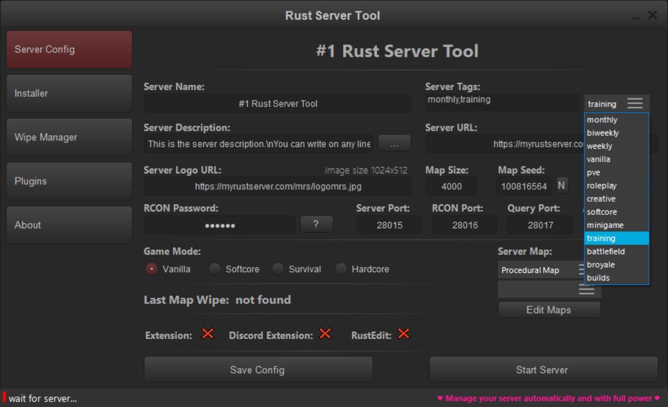 【心得】Rust Server Tool 簡易開啟 RUST 伺服器！ @RUST 哈啦板 - 巴哈姆特