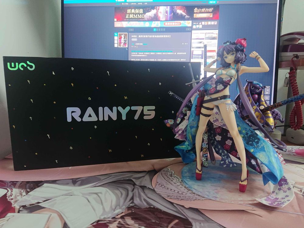 【心得】為退燒而生，但我發燒了《WOB Rainy75》 @電腦應用綜合討論 哈啦板 - 巴哈姆特