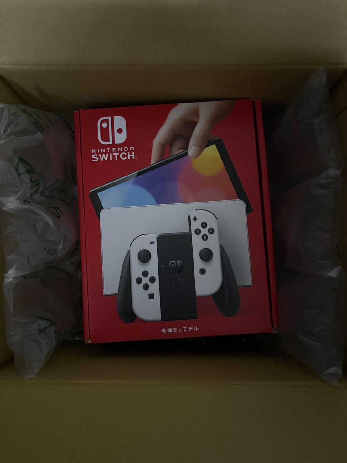 【出售】Switch OLED 主機(白)+記憶卡 @ACG二手交易板 哈啦板 - 巴哈姆特