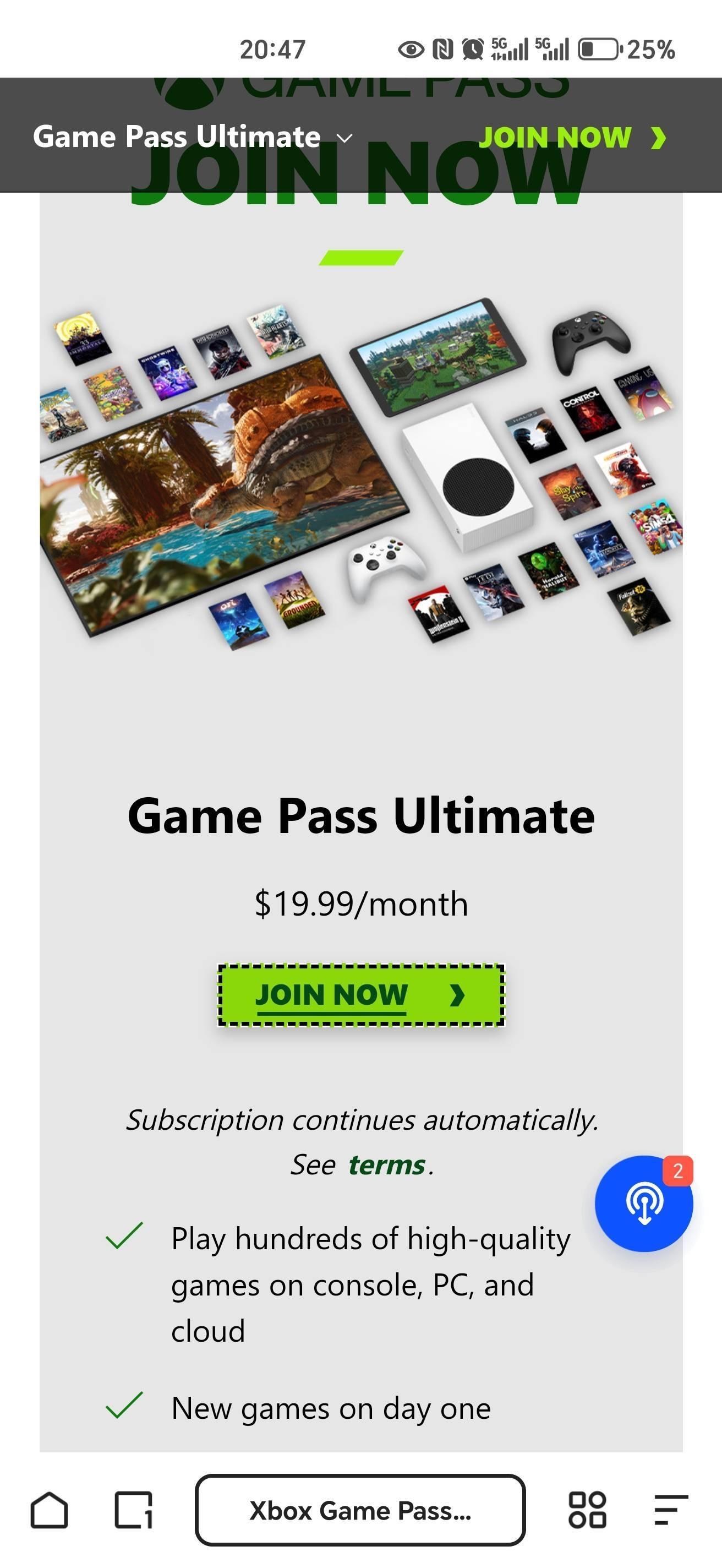 【情報】微軟取消了所有區的1美元14天XGPU試用 @Xbox / Xbox Series X 哈啦板 - 巴哈姆特