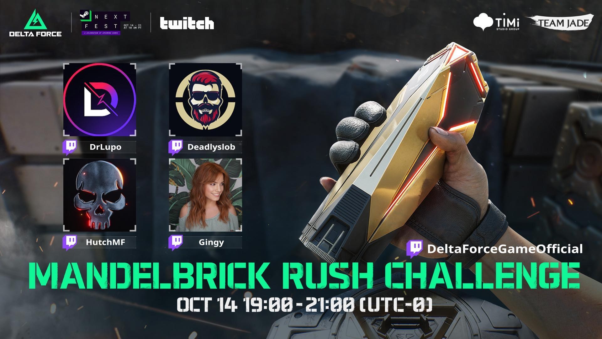 【情報】Steam Next Fest // MandelBrick Rush 挑戰 @三角洲行動 Delta Force：Hawk Ops ...