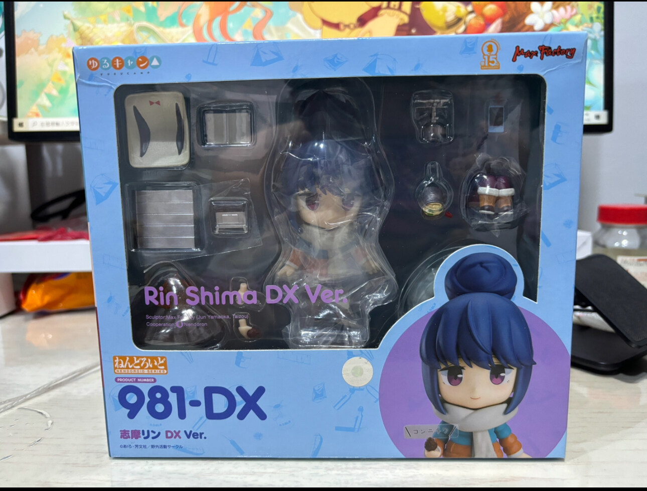 【售】GSC 黏土人 981-DX 搖曳露營 志摩凜 @ACG二手交易板 哈啦板 - 巴哈姆特