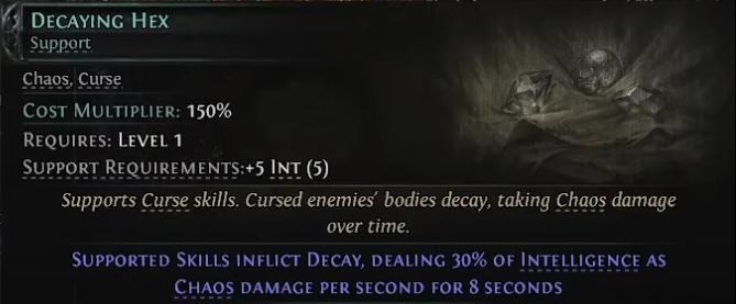 POE 2 EA 輔助寶石目錄(2) -- 混沌篇 - sorrowlatte的創作 - 巴哈姆特