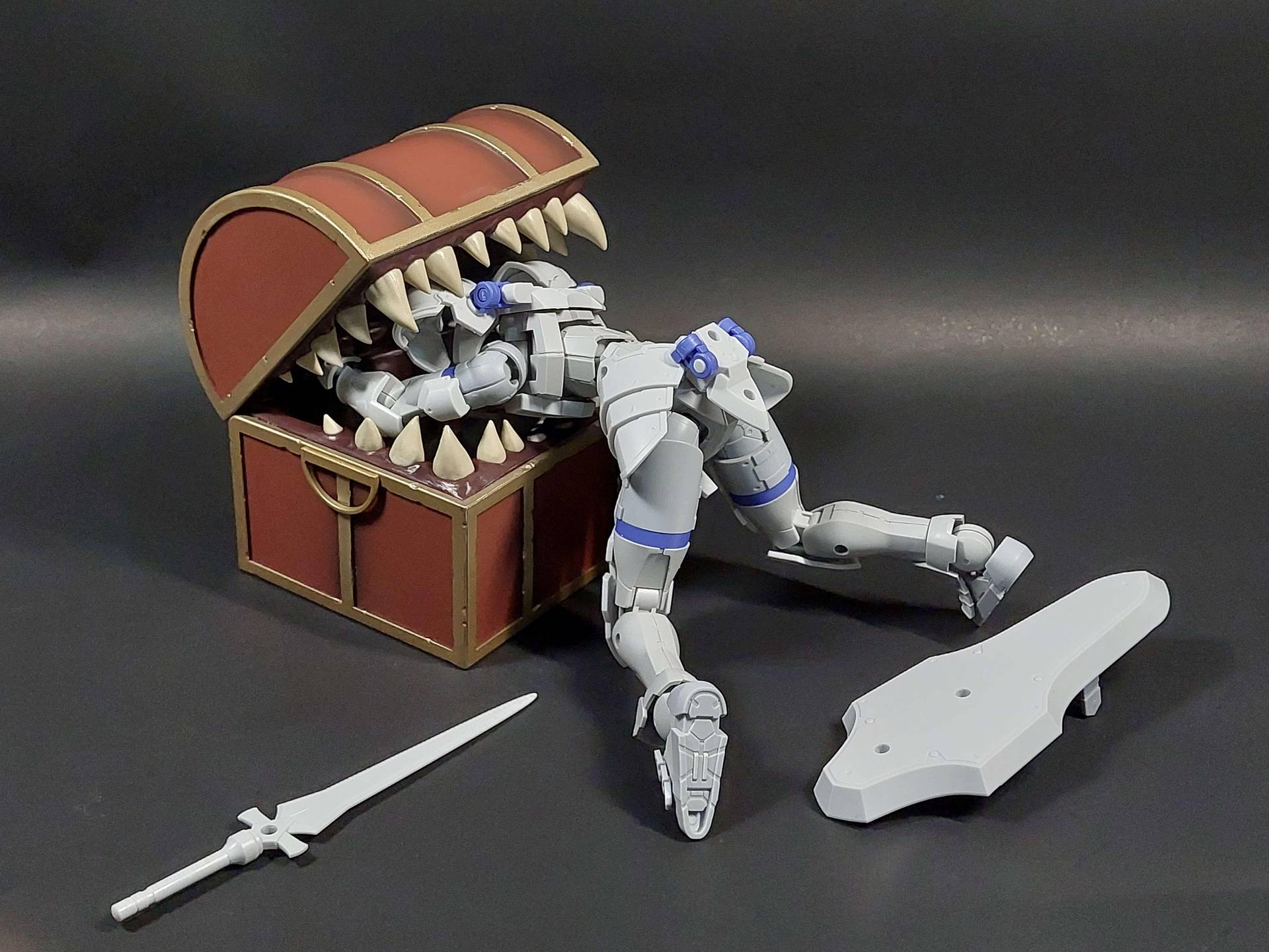 【組裝模型分享】30MF 里博騎士 - haha83427的創作 - 巴哈姆特