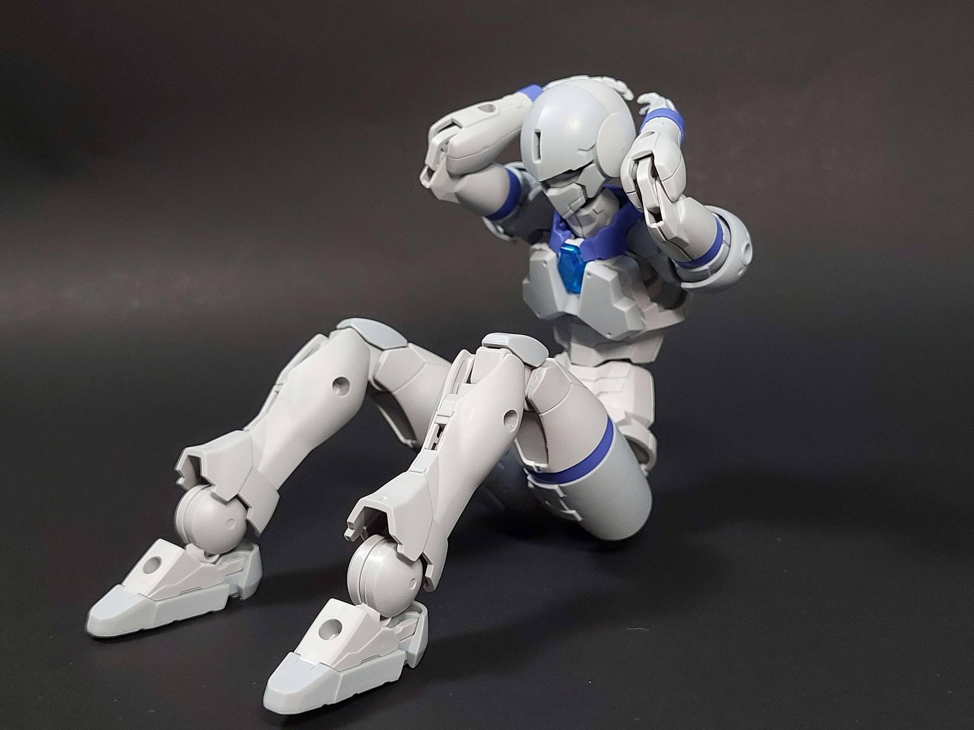 【組裝模型分享】30MF 里博騎士 - haha83427的創作 - 巴哈姆特