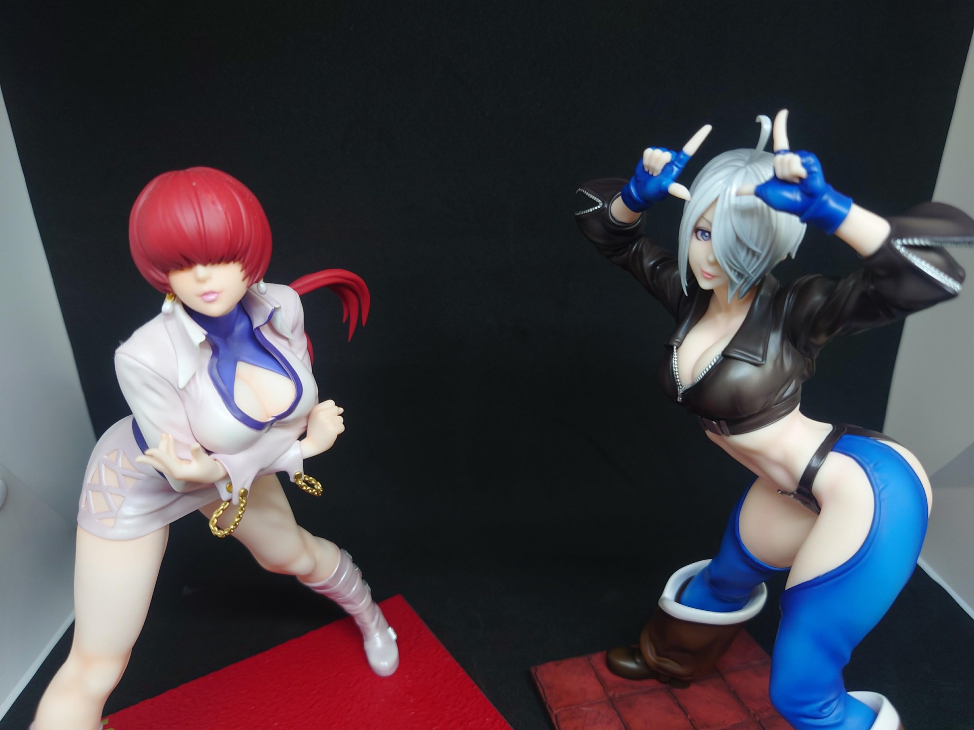 【心得】SNK美少女 KOF格鬥天王2001 安琪兒1/7 PVC完成品 @綜合公仔玩具討論區 哈啦板 - 巴哈姆特