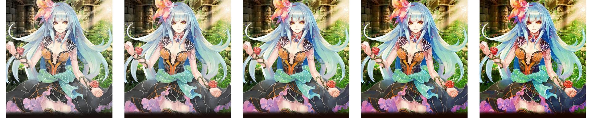 Floyd–Steinberg Dithering應用:產生遮罩以調整飽和度 - crodis的創作 - 巴哈姆特