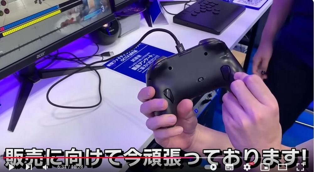 【情報】HORI 新款六鍵格鬥手把 OCTA Pro 開發中，實品展示影片及 照片附上 @快打旋風 系列 哈啦板 - 巴哈姆特