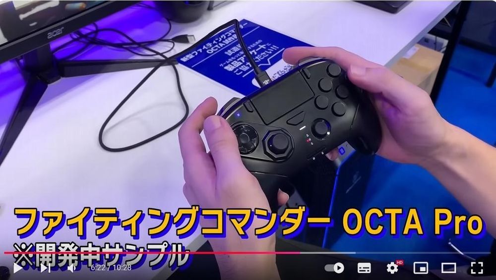 【情報】HORI 新款六鍵格鬥手把 OCTA Pro 開發中，實品展示影片及 照片附上 @快打旋風 系列 哈啦板 - 巴哈姆特
