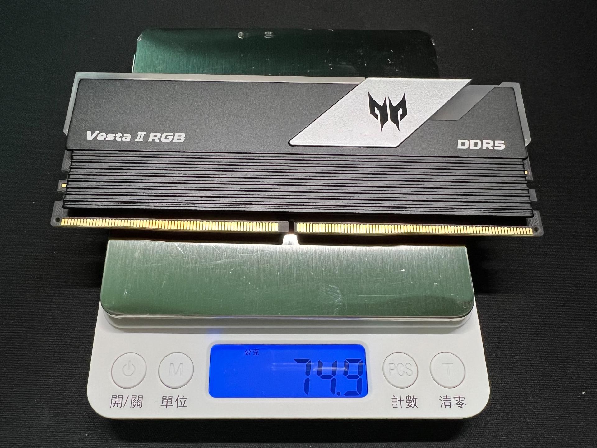 【心得】宏碁掠奪者(Predator) 記憶體 - Vesta II & Hermes / DDR5 6000 & 8000 開箱紀錄 @電腦應用綜合討論 哈啦板 - 巴哈姆特