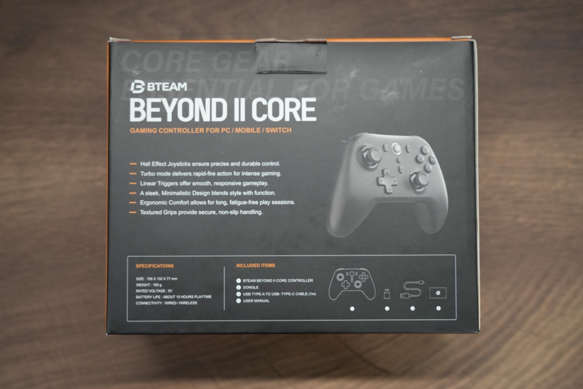 【問題】Bteam Beyond II Core 無線遊戲搖桿開箱｜舒適好握感 @電腦應用綜合討論 哈啦板 - 巴哈姆特