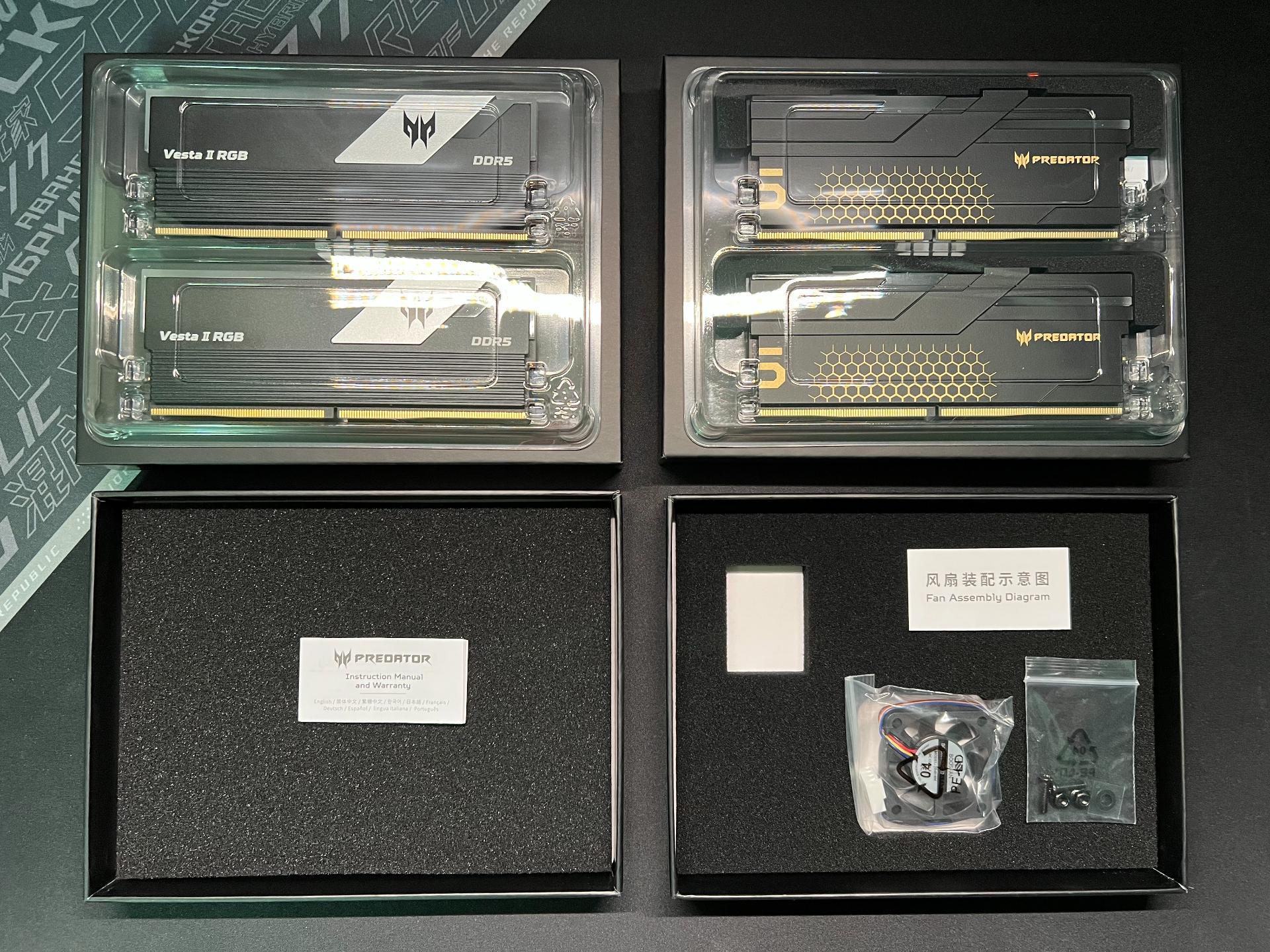 【心得】宏碁掠奪者(Predator) 記憶體 - Vesta II & Hermes / DDR5 6000 & 8000 開箱紀錄 @電腦應用綜合討論 哈啦板 - 巴哈姆特