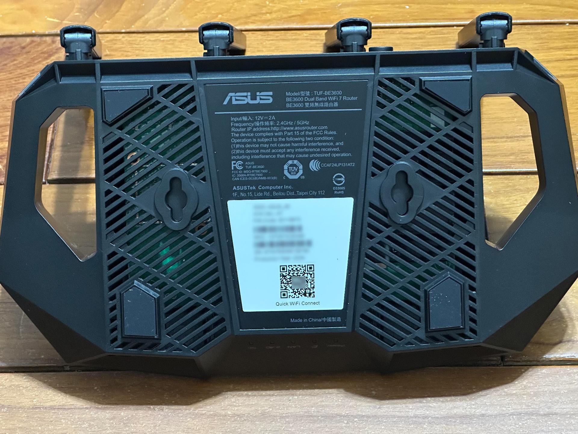 【問題】平易近人好設定的高性能WiFi 7路由器 ASUS TUF Gaming BE3600 @電腦應用綜合討論 哈啦板 - 巴哈姆特