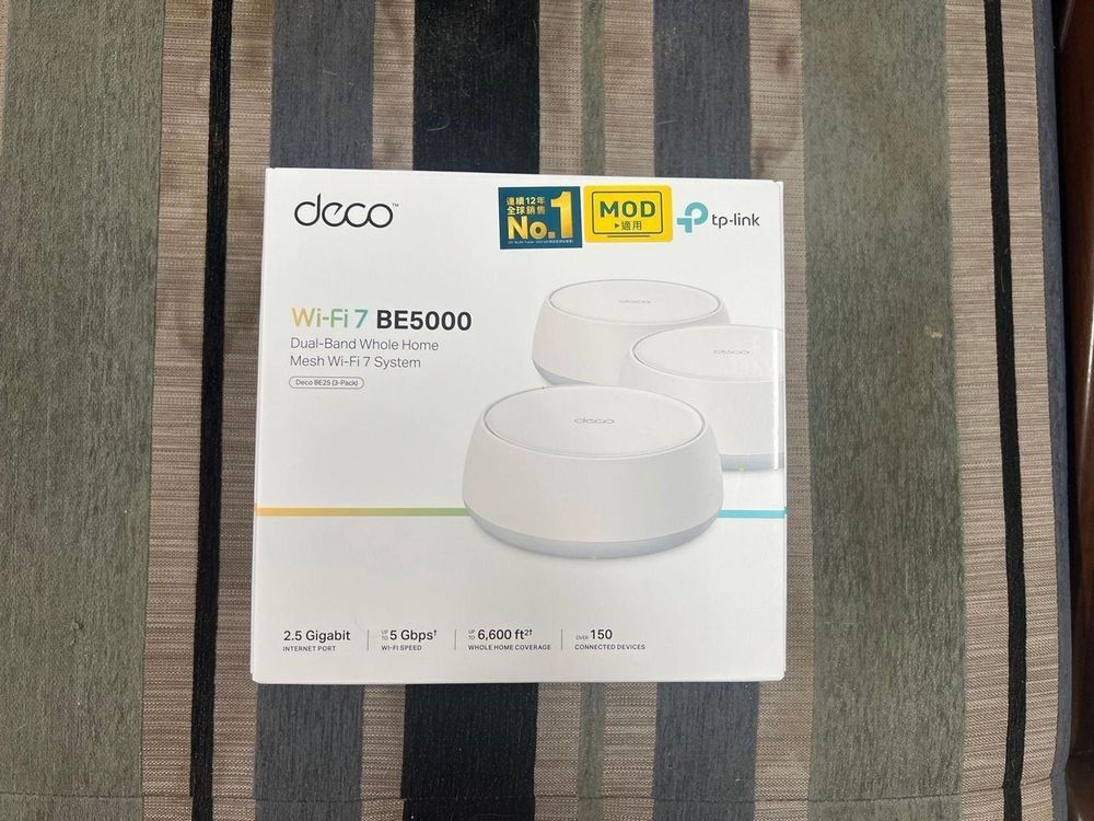 【心得】TP-Link Deco Be25 WiFi 7 路由器開箱 @電腦應用綜合討論 哈啦板 - 巴哈姆特