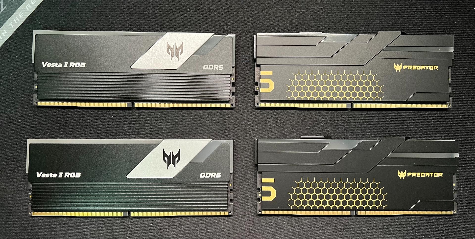 【心得】宏碁掠奪者(Predator) 記憶體 - Vesta II & Hermes / DDR5 6000 & 8000 開箱紀錄 @電腦應用綜合討論 哈啦板 - 巴哈姆特