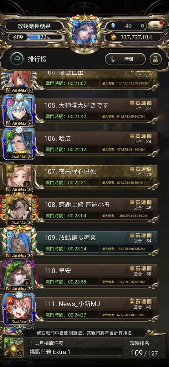 RE:【討論】2024/十二月挑戰任務(師走月) LV.9/LV.10 通關隊長彙整 (最後一次的LV9收錄 ) @神魔之塔 哈啦板 - 巴哈姆特