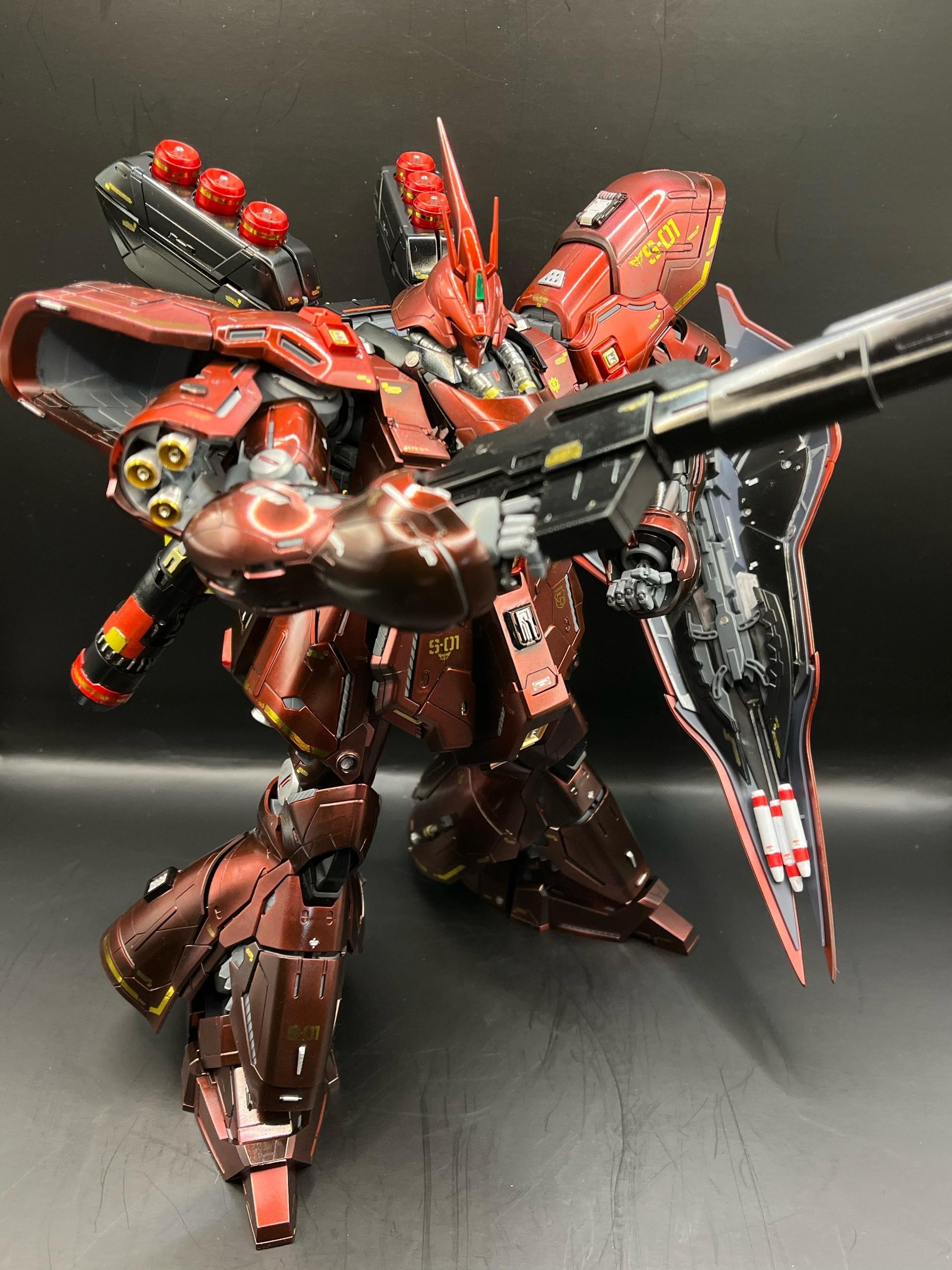 MG NEO ZEON MSN-04 MOBILE SUIT SAZABI “Ver.Ka” @模型技術與資訊 哈啦板 - 巴哈姆特