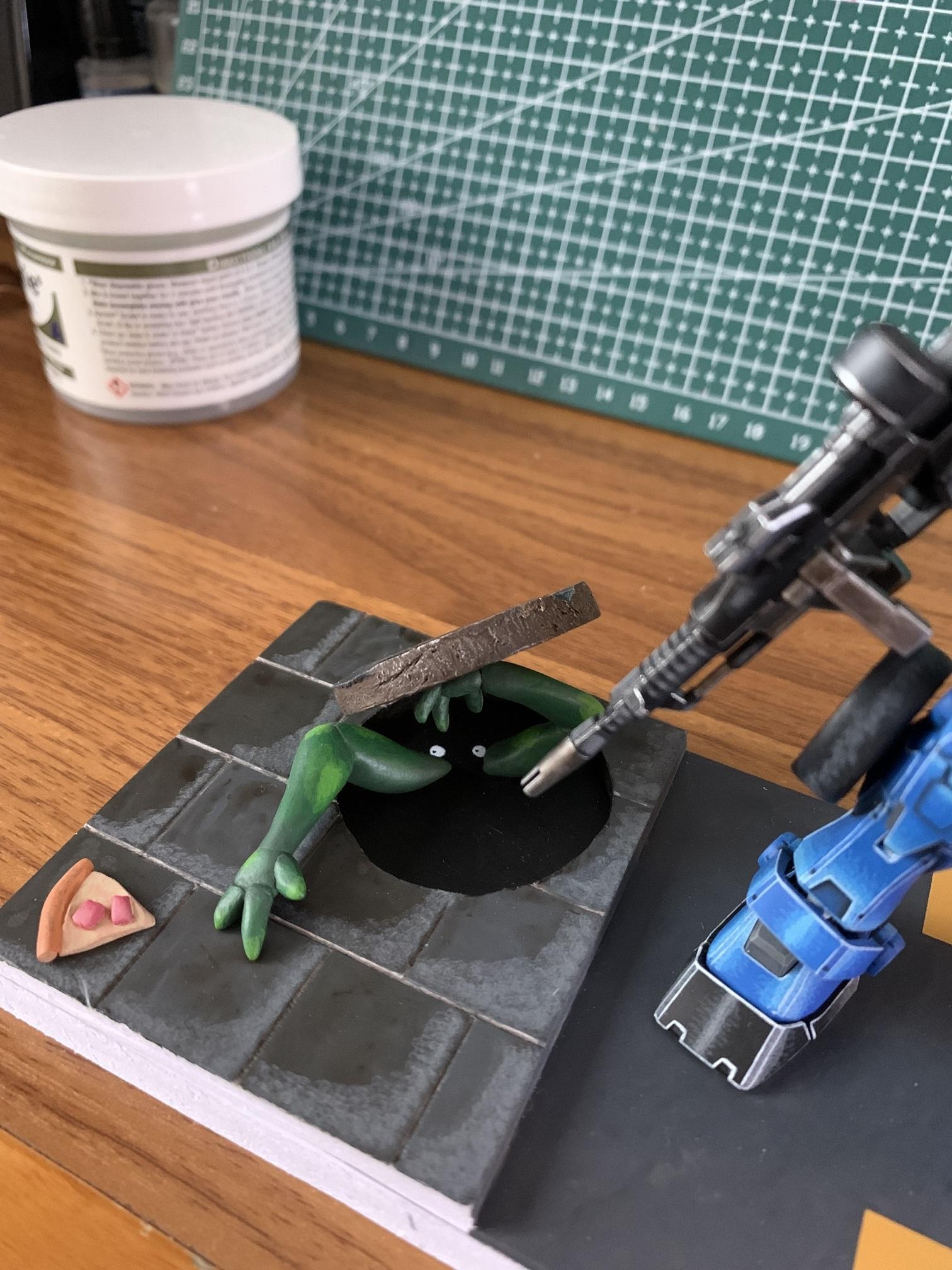 【作品分享】HG gto gundam with optimus prime of transformers @模型技術與資訊 哈啦板 - 巴哈姆特