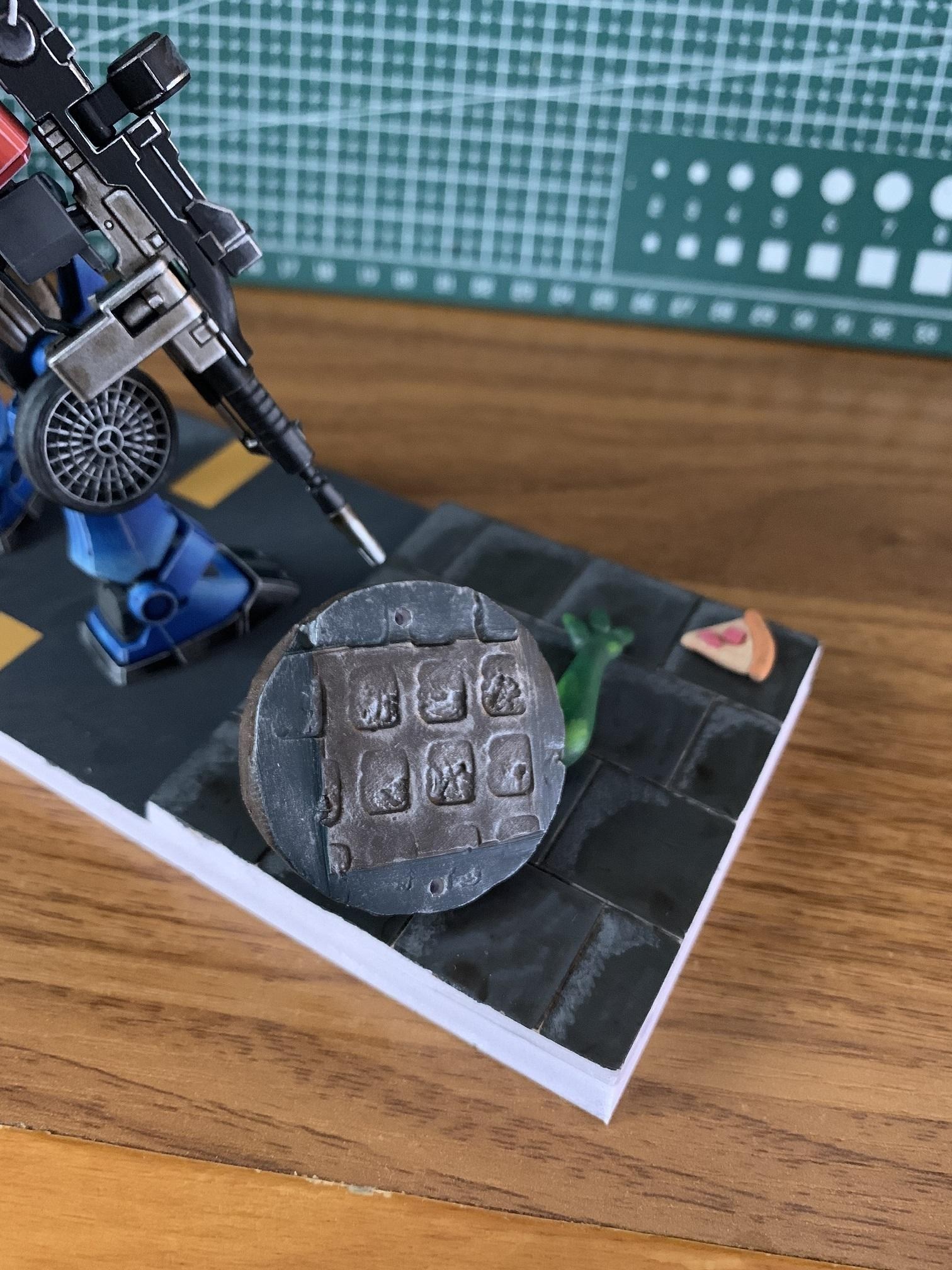 【作品分享】HG gto gundam with optimus prime of transformers @模型技術與資訊 哈啦板 - 巴哈姆特