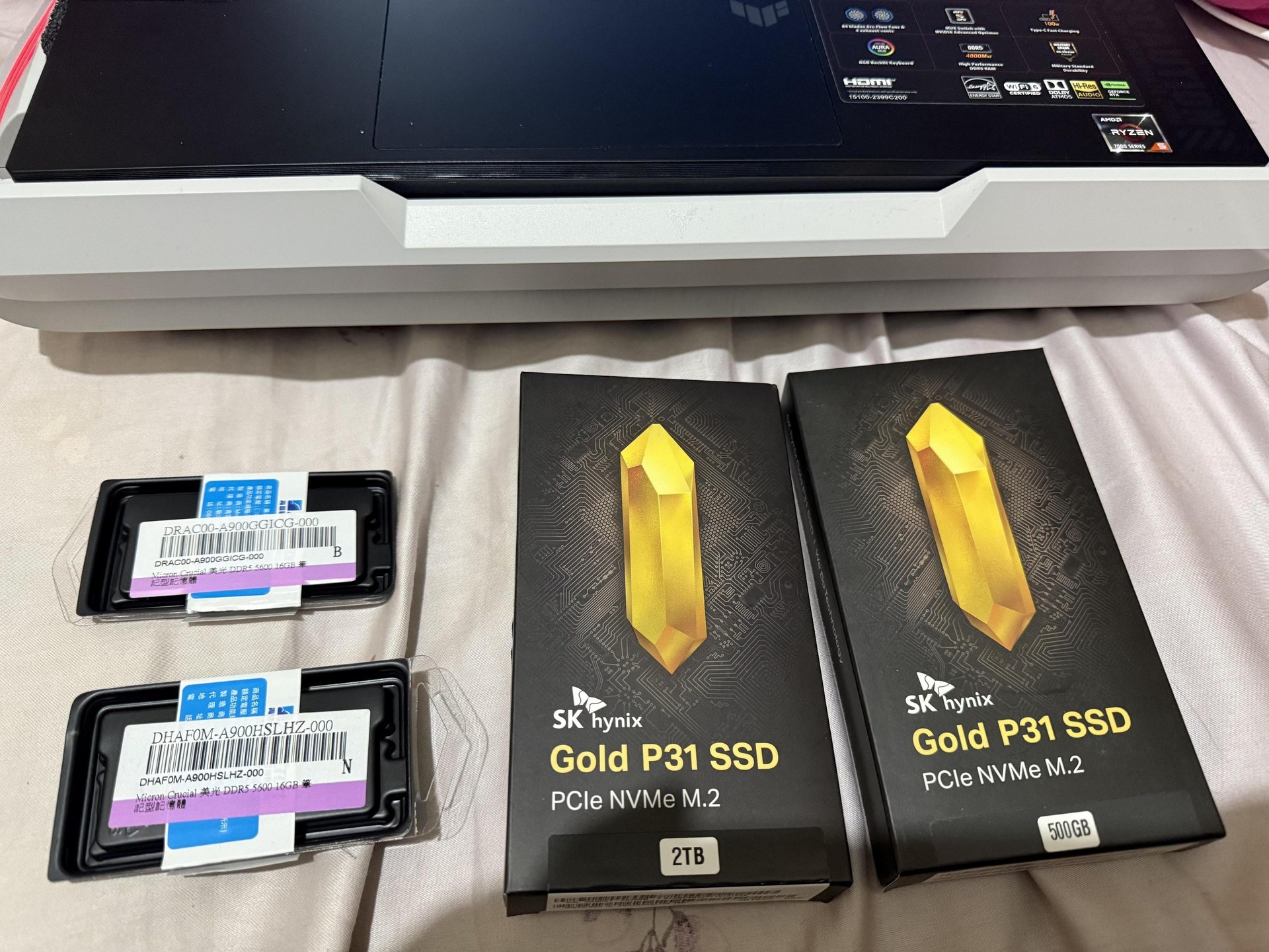 【出售】ASUS 筆電 TUF A15 FA507NV R5-7535HS/4060/D5-5600 32G/SSD 500G+2T/保內 @ACG二手交易板 哈啦板 - 巴哈姆特