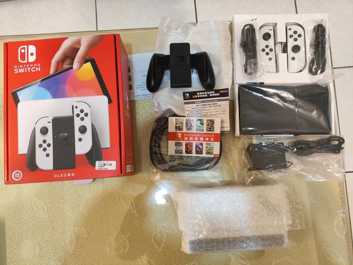 [售] Switch OLED版白色主機 @ACG二手交易板 哈啦板 - 巴哈姆特