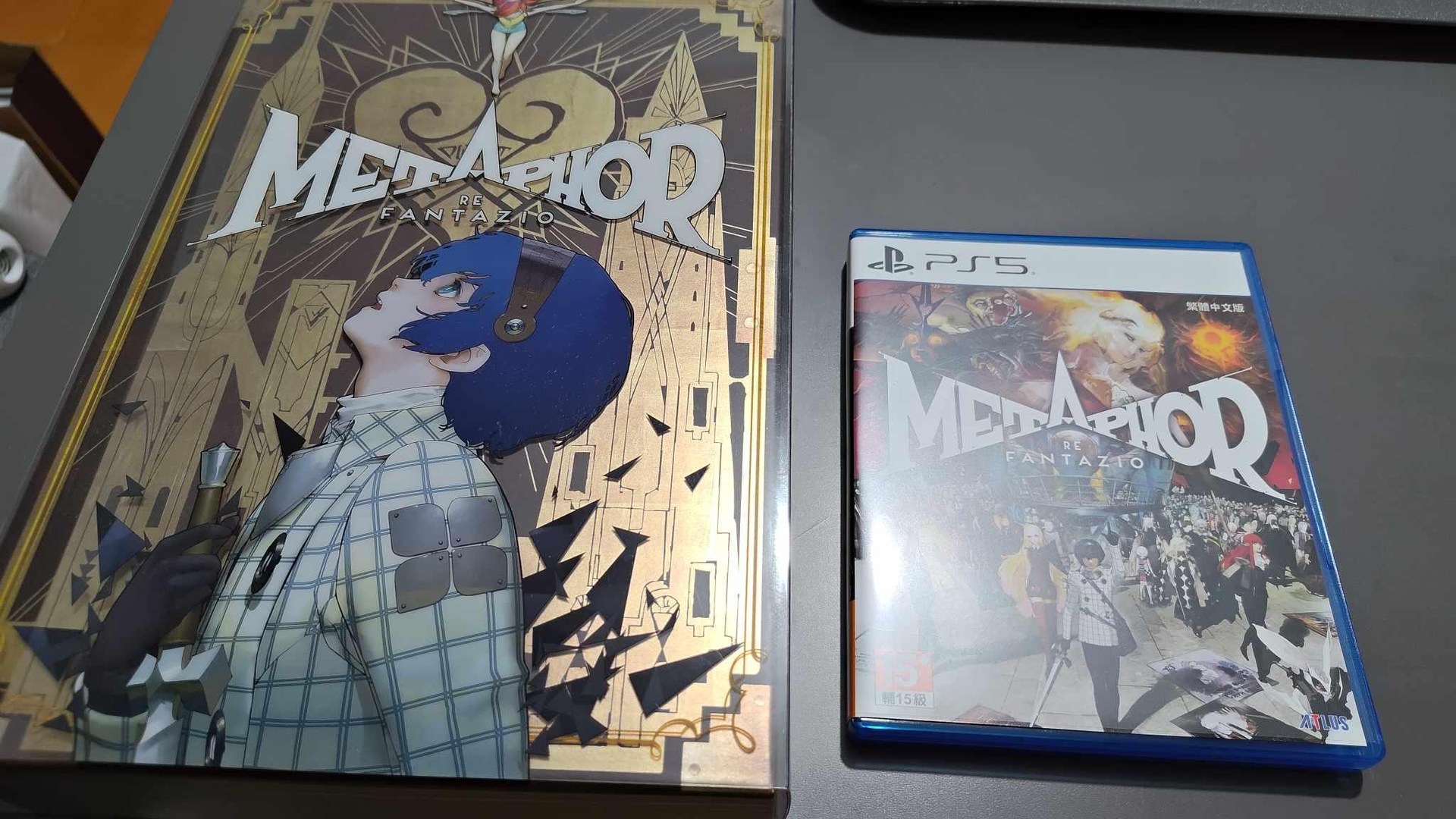 【心得】看了昨天的TGA才想起來我有買 遲來的PS5 暗喻幻想 ReFantazio中文典藏版 補開箱分享 @PS5 / PlayStation5 哈啦板 - 巴哈姆特