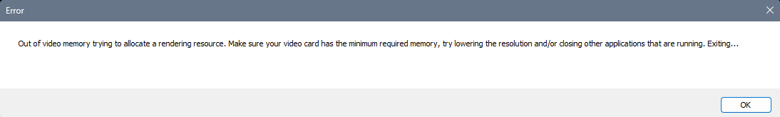 【心得】Out of video memory trying to allocate a rendering resource. 遊戲閃退解決 ...