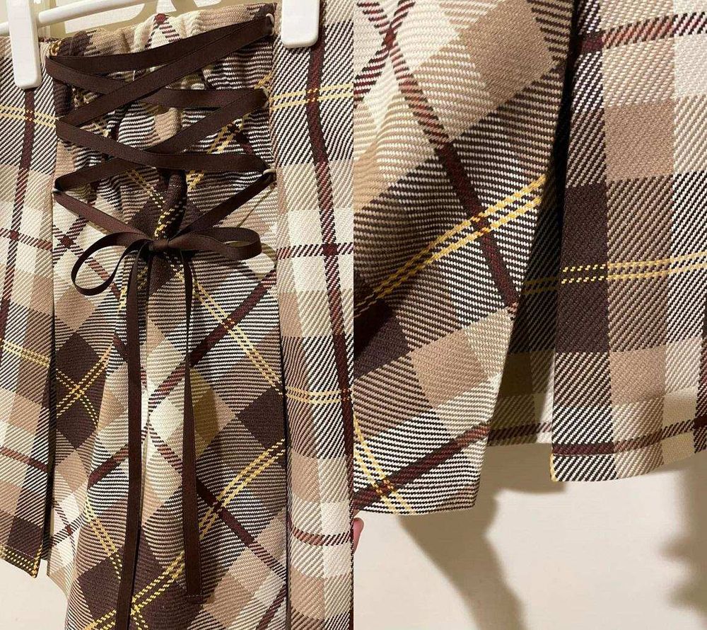 開箱｜樂淘代購MichellMacaron格紋美腳裙與針織毛衣♥♥ - ap1995091404的創作 - 巴哈姆特