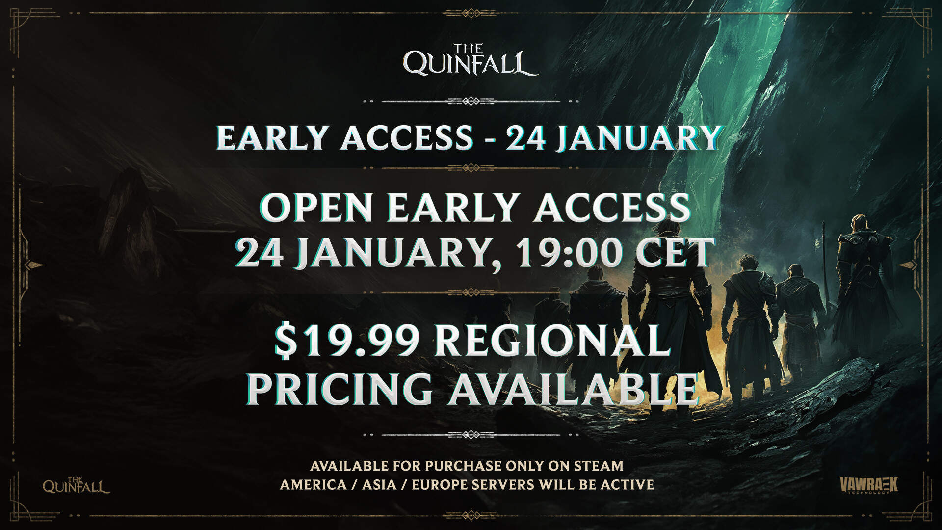 【情報】25號凌晨兩點開服 售價20美steam區域價格 @The Quinfall 哈啦板 - 巴哈姆特