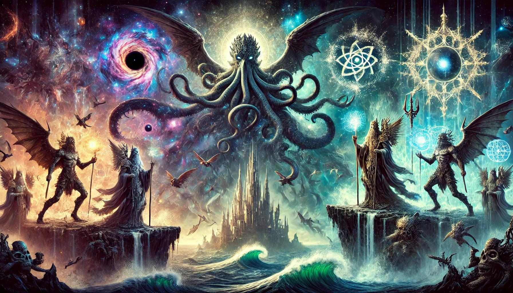 用AI參考克蘇魯神話設計奇幻世界 - creamcoffee的創作 - 巴哈姆特