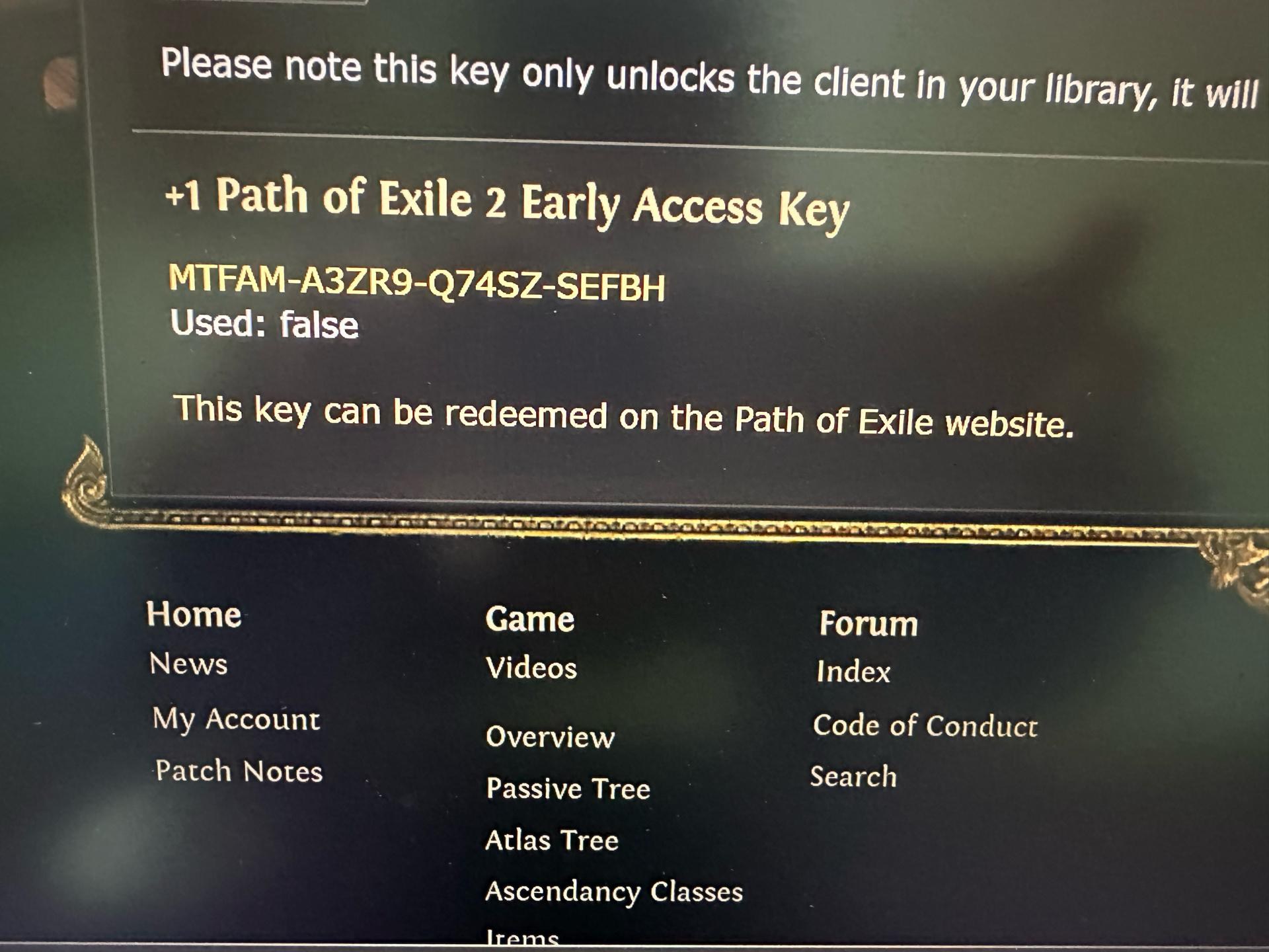 RE:【情報】POE2搶先體驗序號分享 @流亡黯道 Path of Exile 系列 哈啦板 - 巴哈姆特