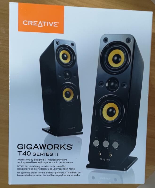 【出售】Creative T40 series II 喇叭 @ACG二手交易板 哈啦板 - 巴哈姆特