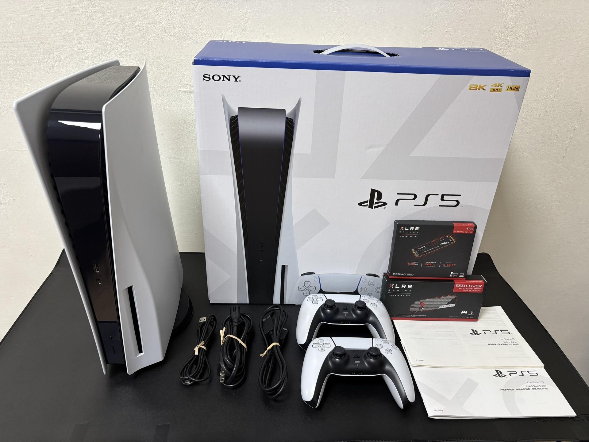 【出售】PS5光碟版主機雙手把+1TB硬碟 @ACG二手交易板 哈啦板 - 巴哈姆特