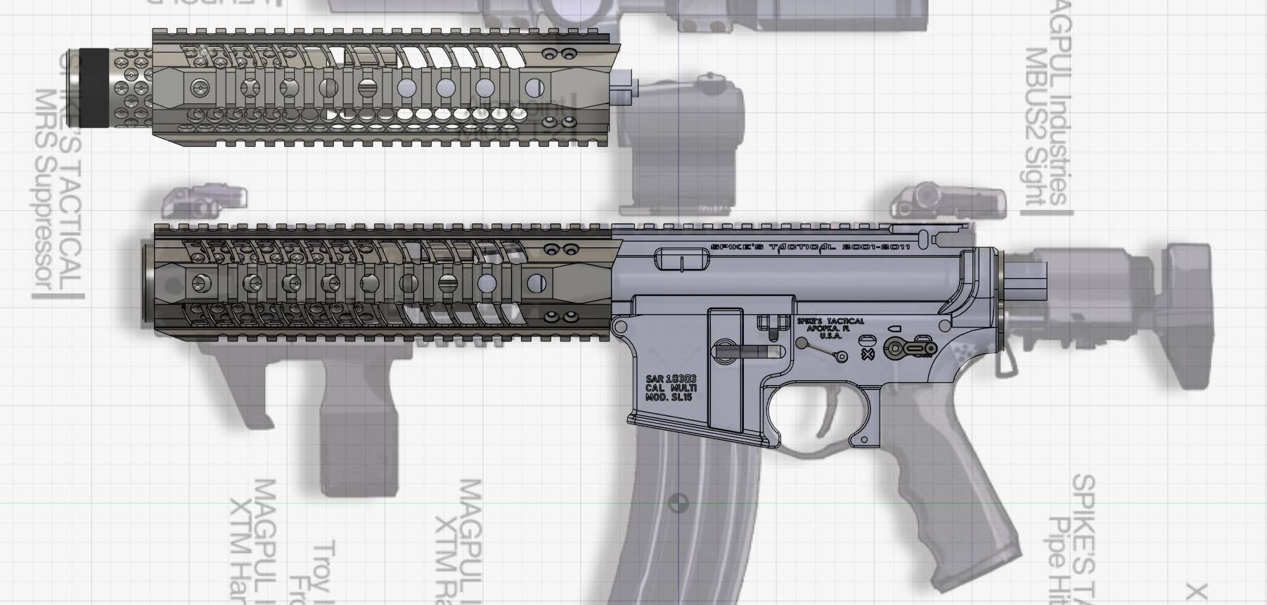【心得】客製少女前線ver. ST-AR15 @野戰 (生存) 遊戲 哈啦板 - 巴哈姆特