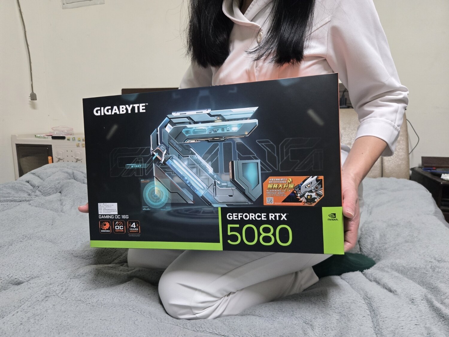 開箱 GIGA RTX 5080 GAMING OC 16G - herro75758的創作 - 巴哈姆特