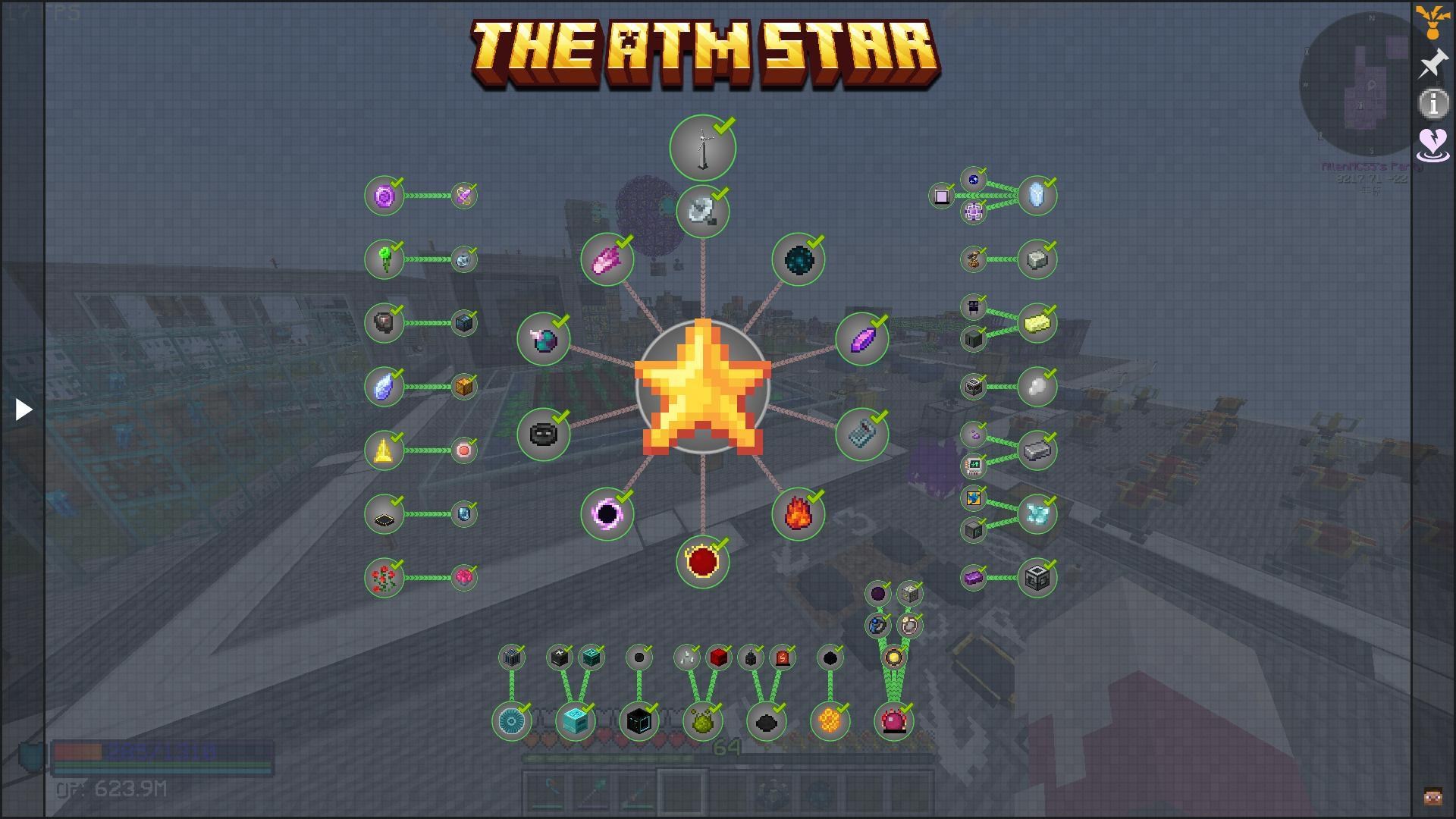 RE:【心得】ATM 9 - To Tht Sky：150小時的旅程 (Part9 第一顆ATM之星) @Minecraft 我的世界（當個創 ...