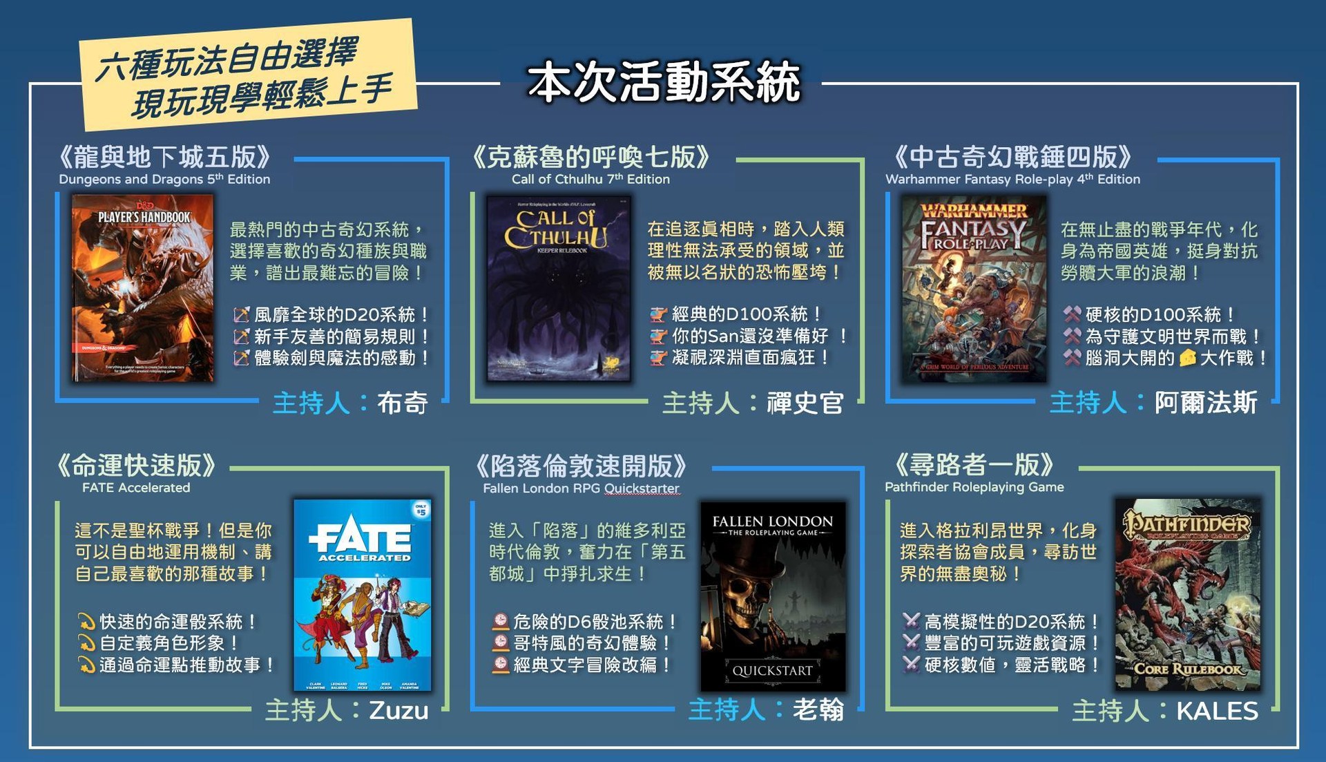 【情報】3/29 TRPG在新竹 實體推廣活動 @桌上角色扮演遊戲(TRPG)討論 哈啦板 - 巴哈姆特