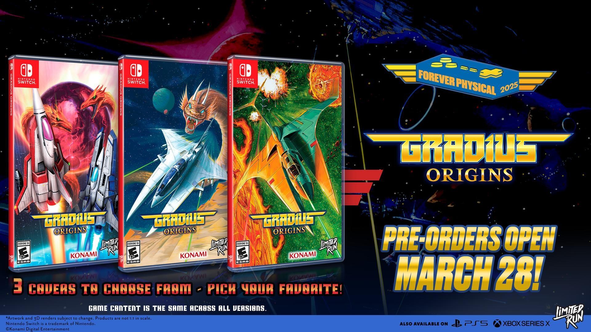【情報】KONAMI 經典射擊遊戲《宇宙巡航艦 起源精選輯 GRADIUS ORIGIN COLLECTION》將於 2025年8月7日 發售 @NS / Nintendo Switch 哈啦 ...