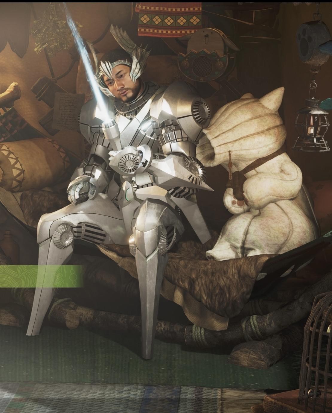 【閒聊】哪個艾露，我在磨刀時你偷看了吧？ @魔物獵人 系列 哈啦板 - 巴哈姆特